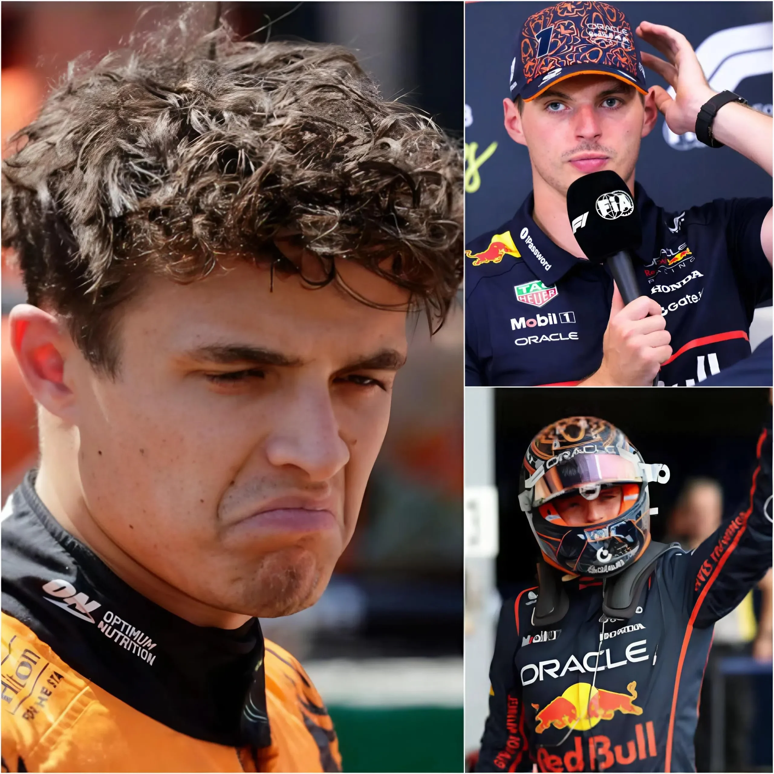 BREAKING NEWS: Lando Norris called Max Verstappen a “STUPID DUTCHMAN” to provoke and anger him ...